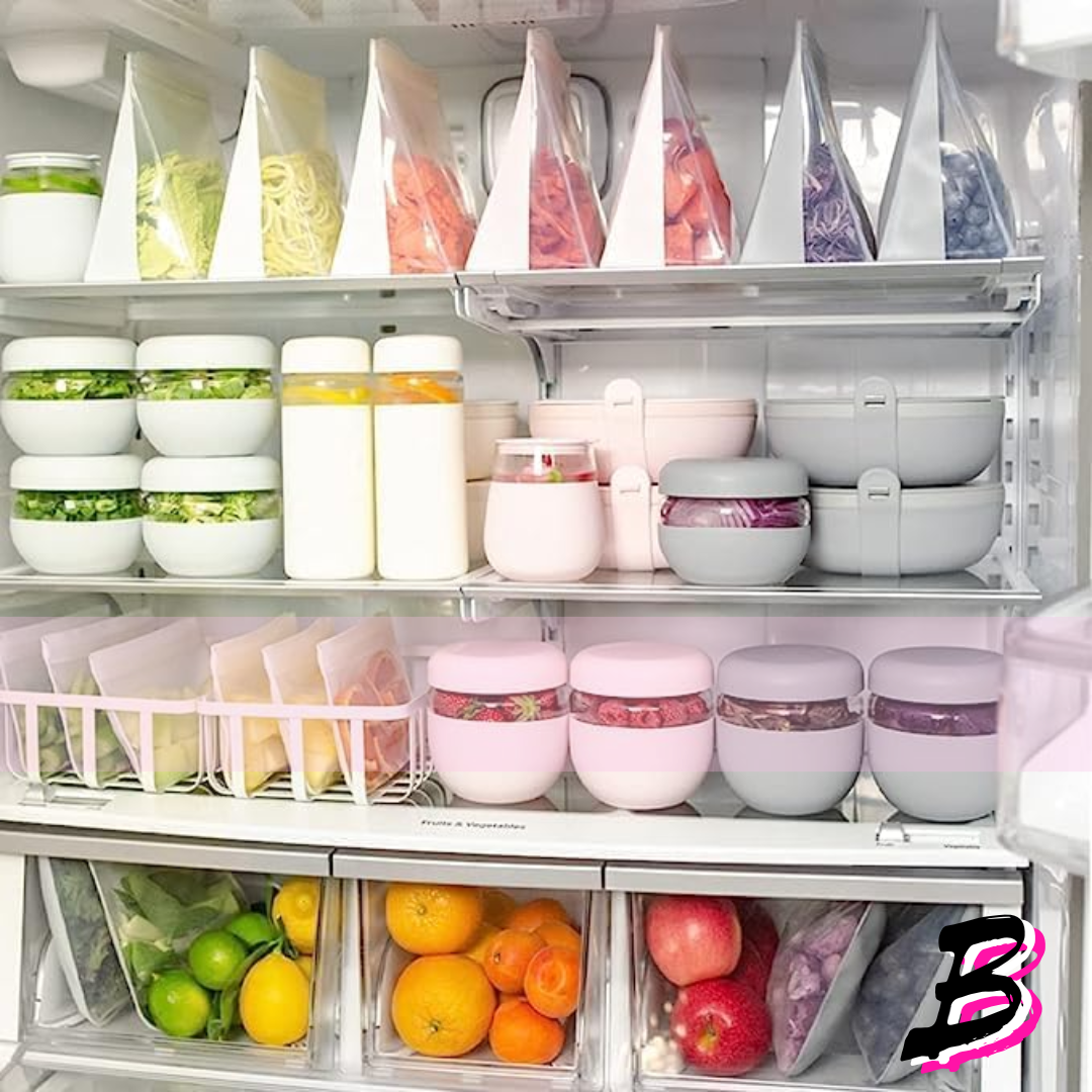 Achieving Your Fridge Goals: A Guide to Organizing with Stylish and Fu ...